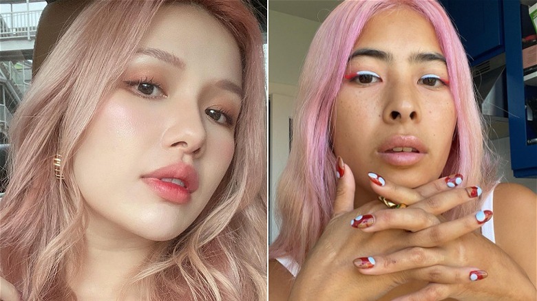 40 Stunning Examples Of Rose Gold Hair You'll Want To Take To The Salon