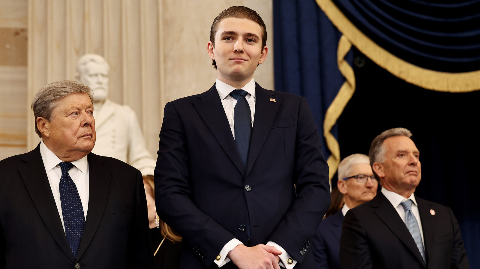 Barron Trump's Inauguration Seating Placement Might've Meant More Than ...