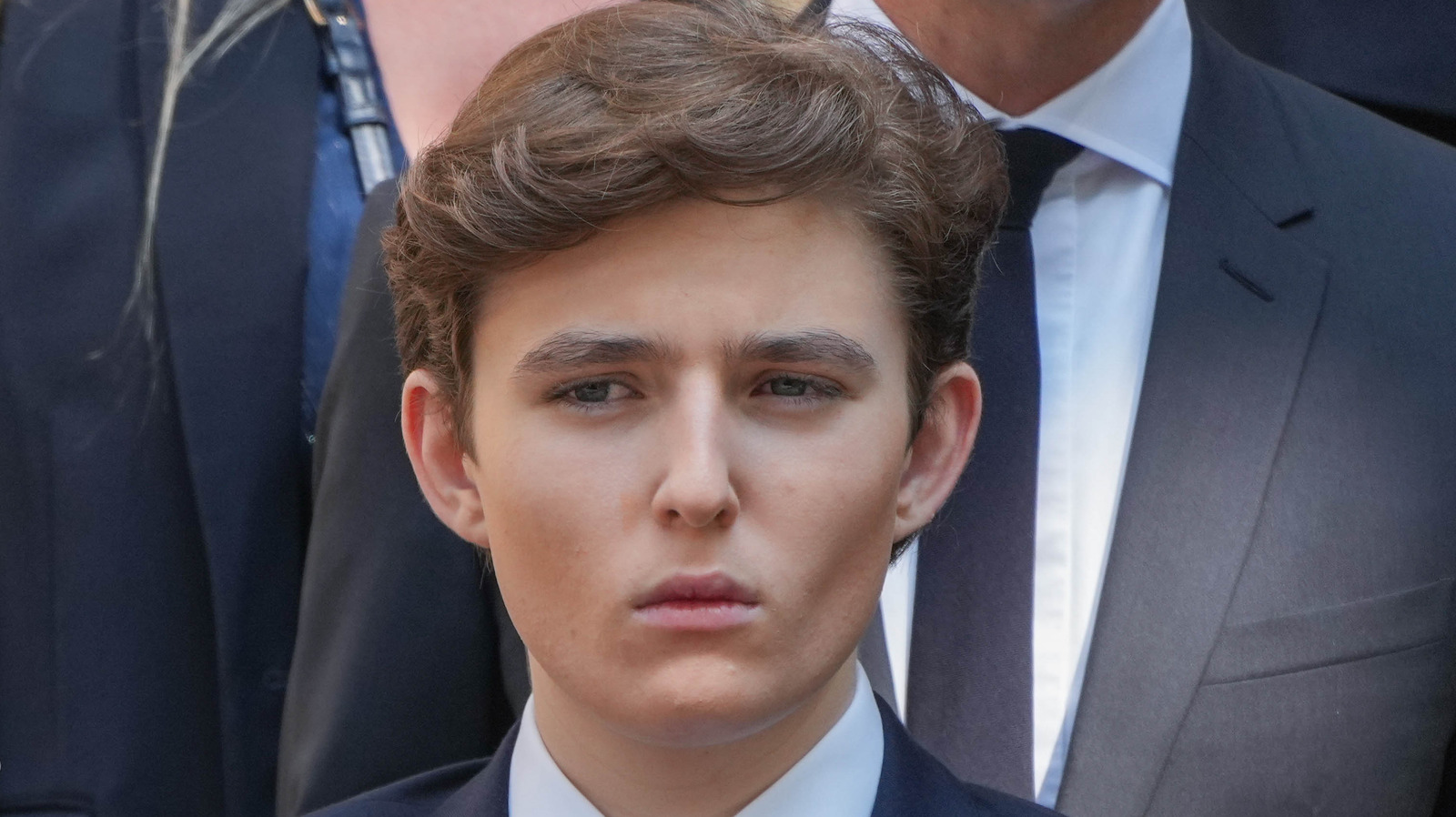 Barron Trump's Listless 2024 Easter Appearance Had Everyone Saying The ...