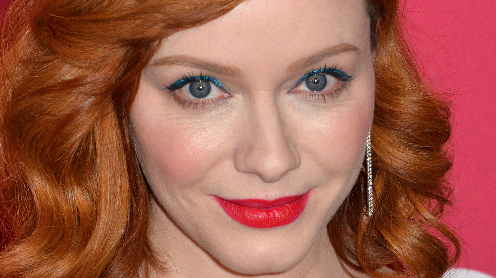 Christina Hendricks Natural Hair Color