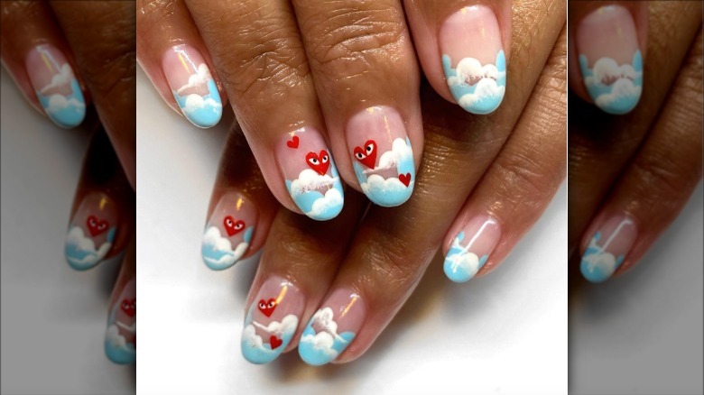 Cloud Nails Give Your Manicure A Heavenly Polished Look