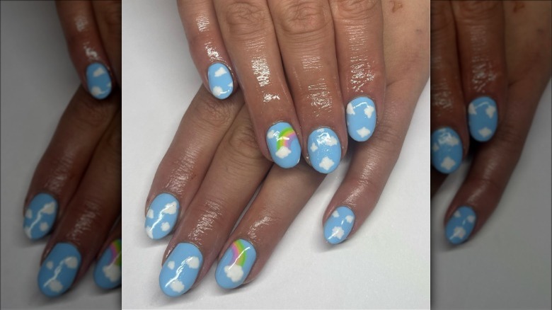 Cloud Nails Give Your Manicure A Heavenly Polished Look