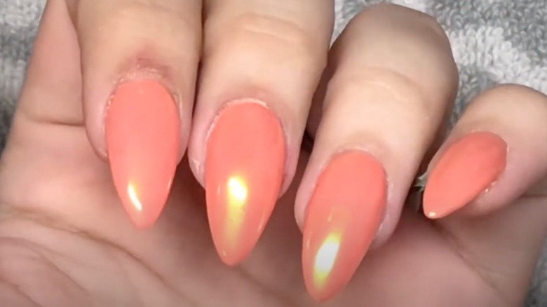 Coral Nails Are Everywhere For Spring. Here's How To Find Your Perfect ...