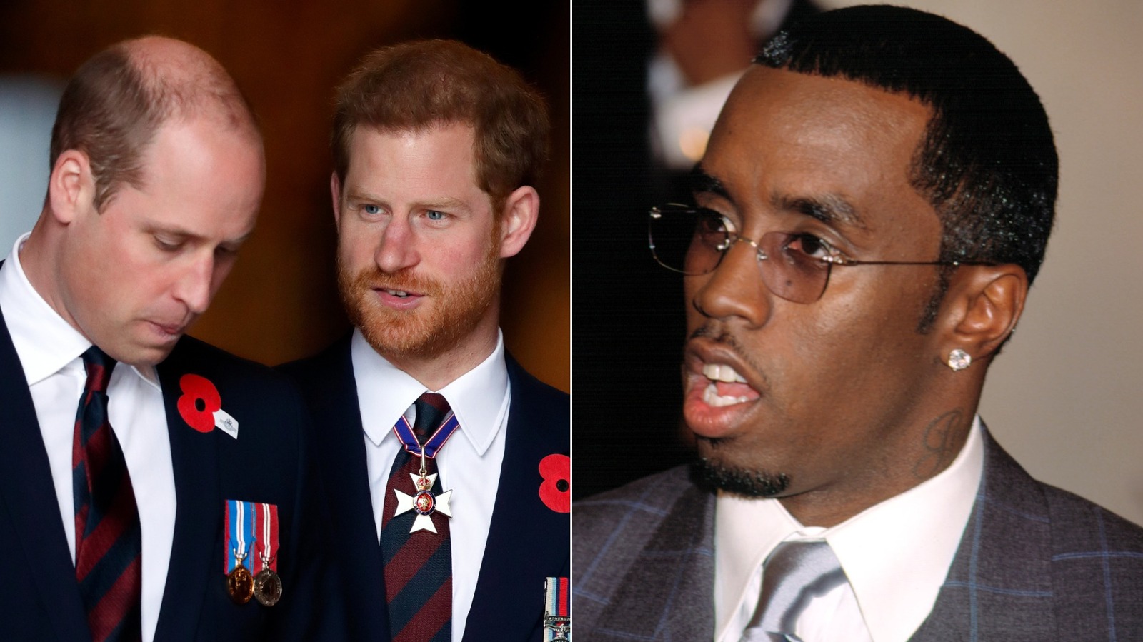 Diddy Was More Determined Than We Knew To Hang Out With Princes William ...
