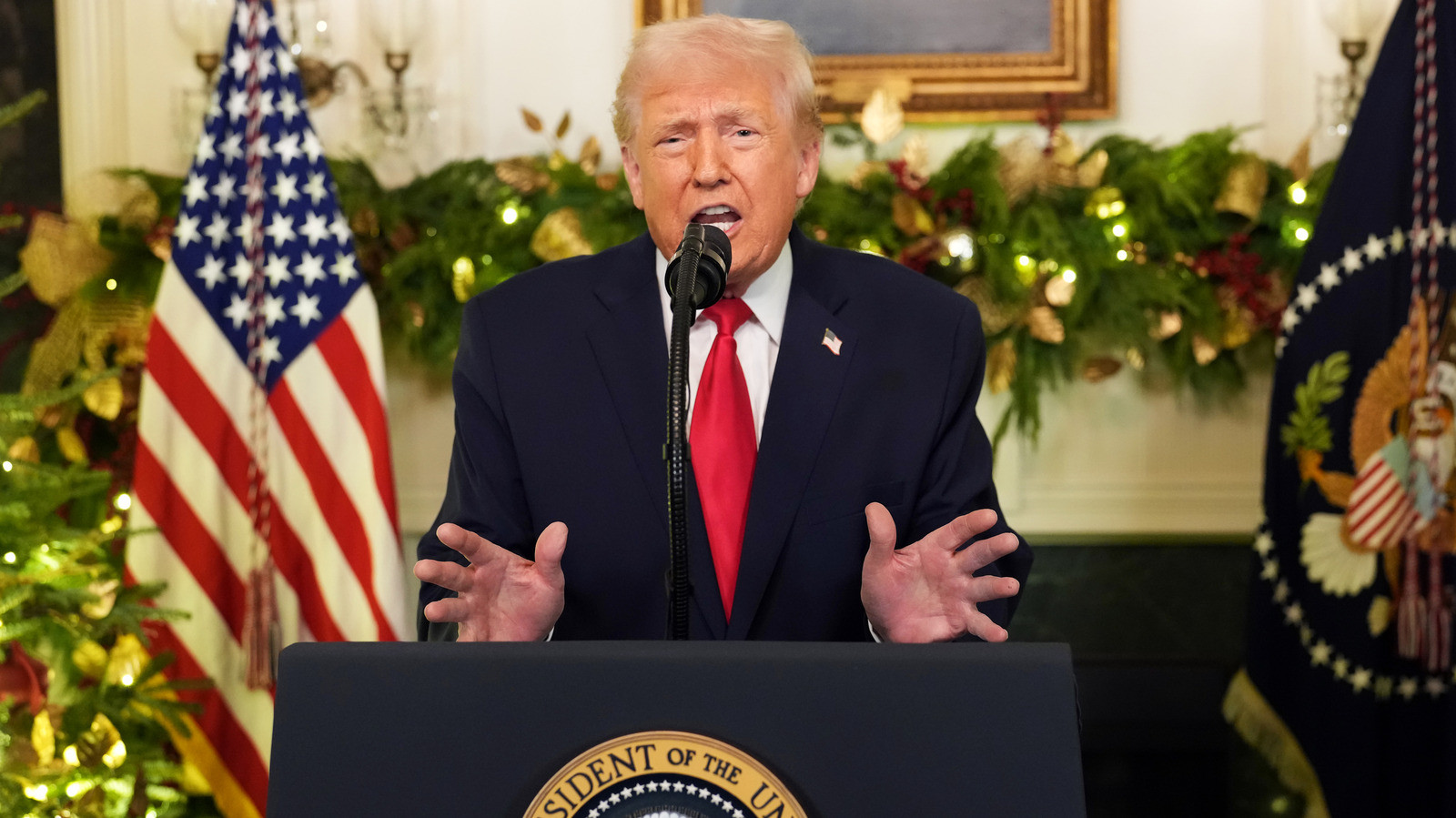 Donald Trump Goes On IRL Truth Social Rant In Bumbling Address To The ...