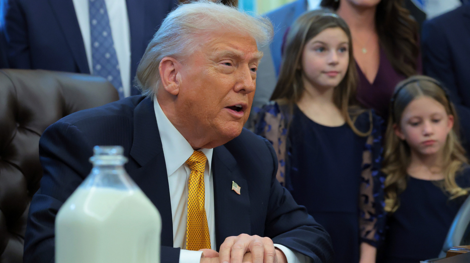 Donald Trump's Weird Whole Milk Rant Has Everyone Saying The Same Shady ...