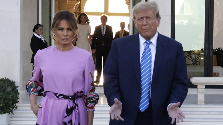 Body language expert examines Donald Trump and Melania Trump