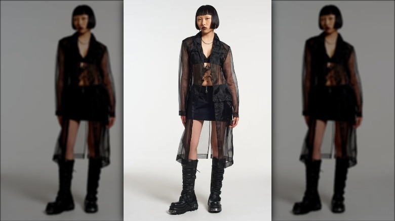 How To Style A Sheer Dress