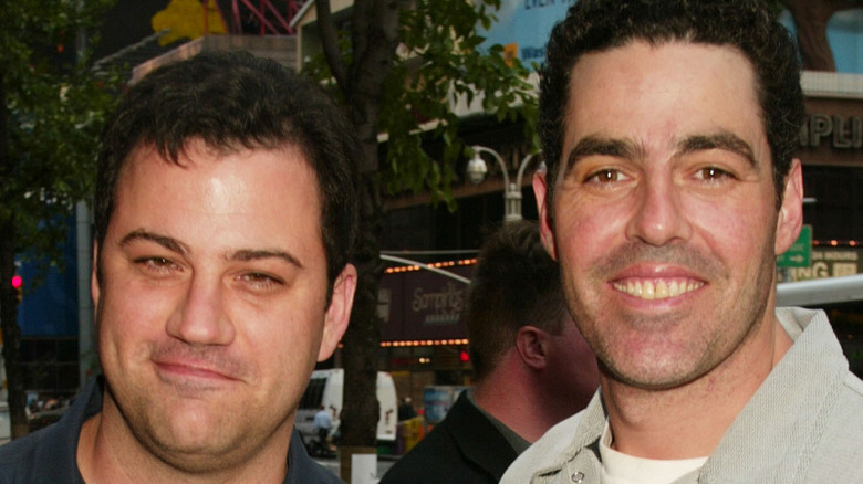 Inside Adam Carolla And Jimmy Kimmel's Relationship Today Inside Adam Carolla And Jimmy Kimmel's Relationship Today