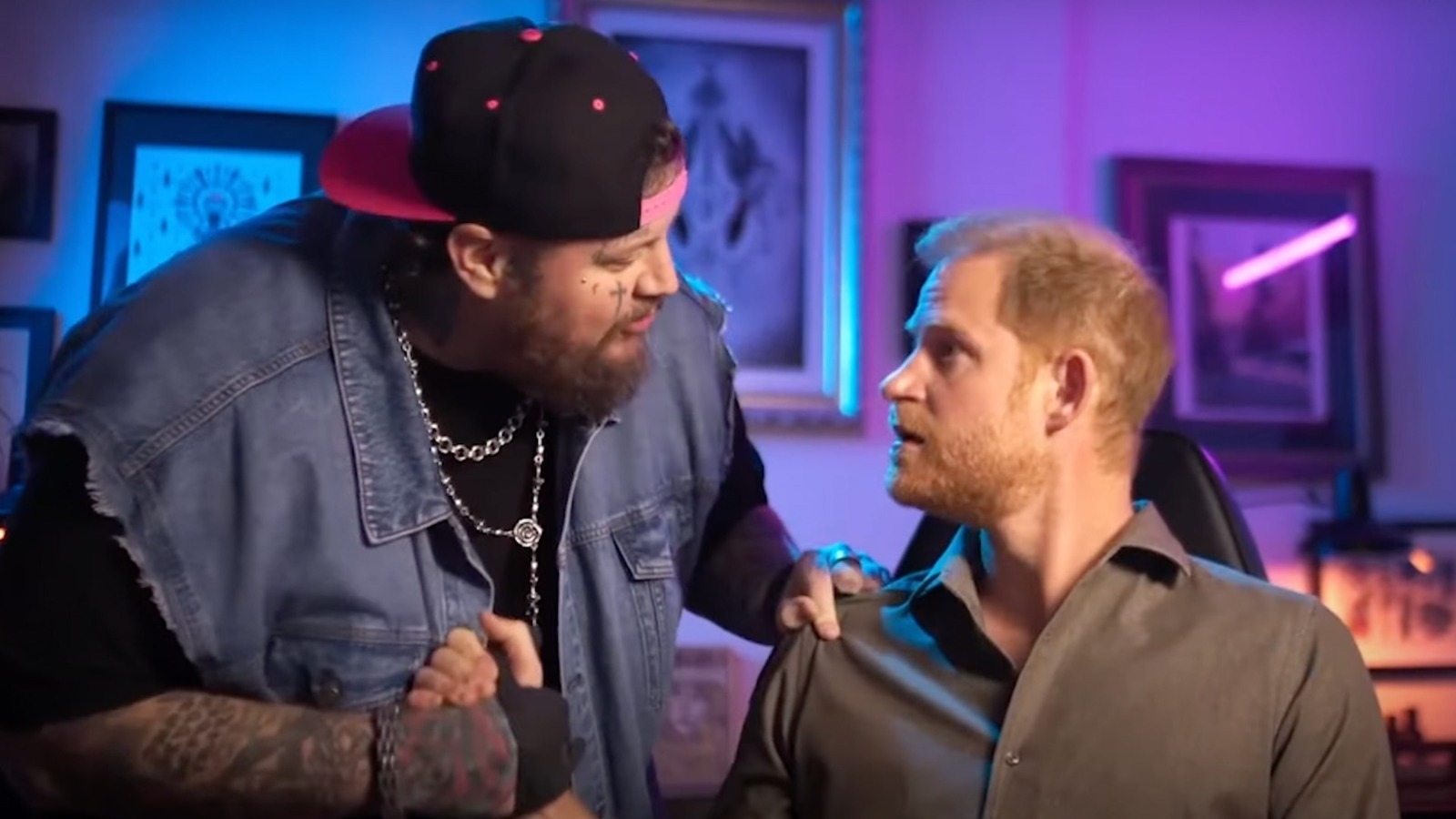 Jelly Roll Isn't Prince Harry's Only Controversial Famous Friend