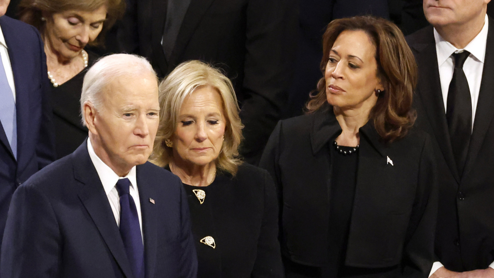 Kamala Harris And Jill Biden Can't Hide Their Disdain For Each Other At ...