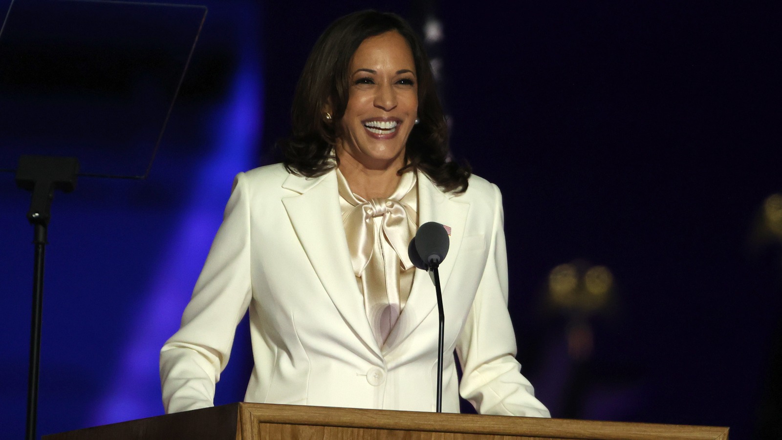 Kamala Harris Sent A Powerful Message With Her White Suit