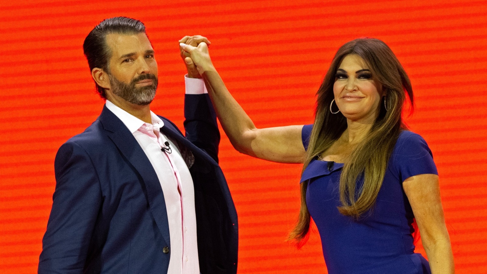 Kimberly Guilfoyle Goes Barbiecore & Don Jr.'s Just Ken In New Snap