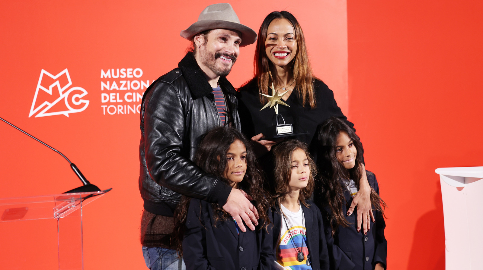 Meet Zoe Saldaña's Three Kids: Cy, Bowie And Zen