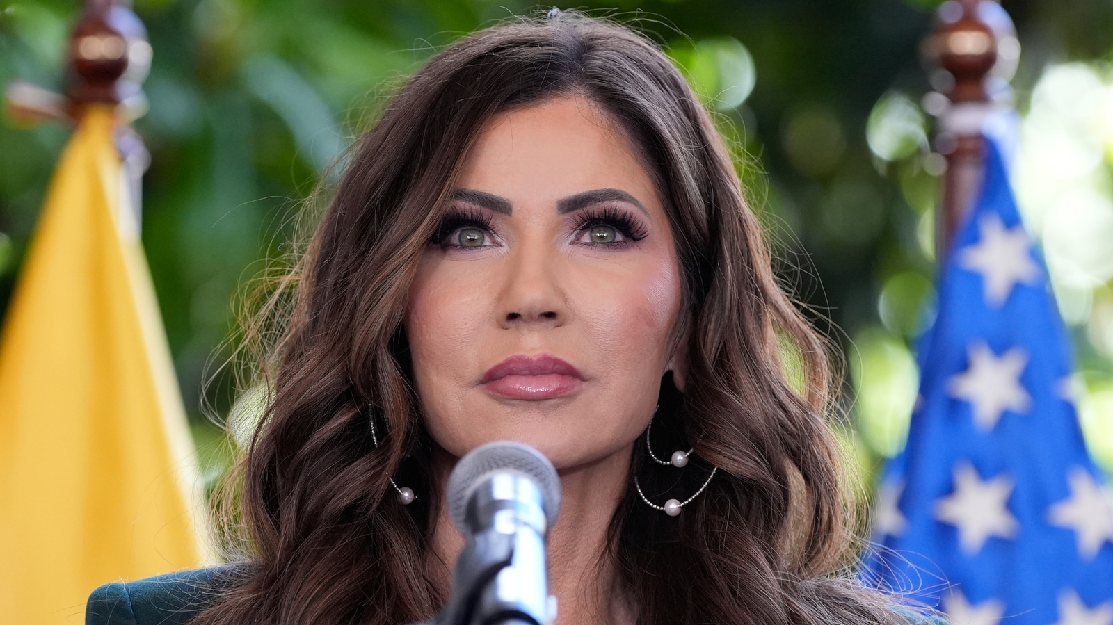 Pics Of Kristi Noem That Make Us Miss Her Pre-Plastic Surgery Face