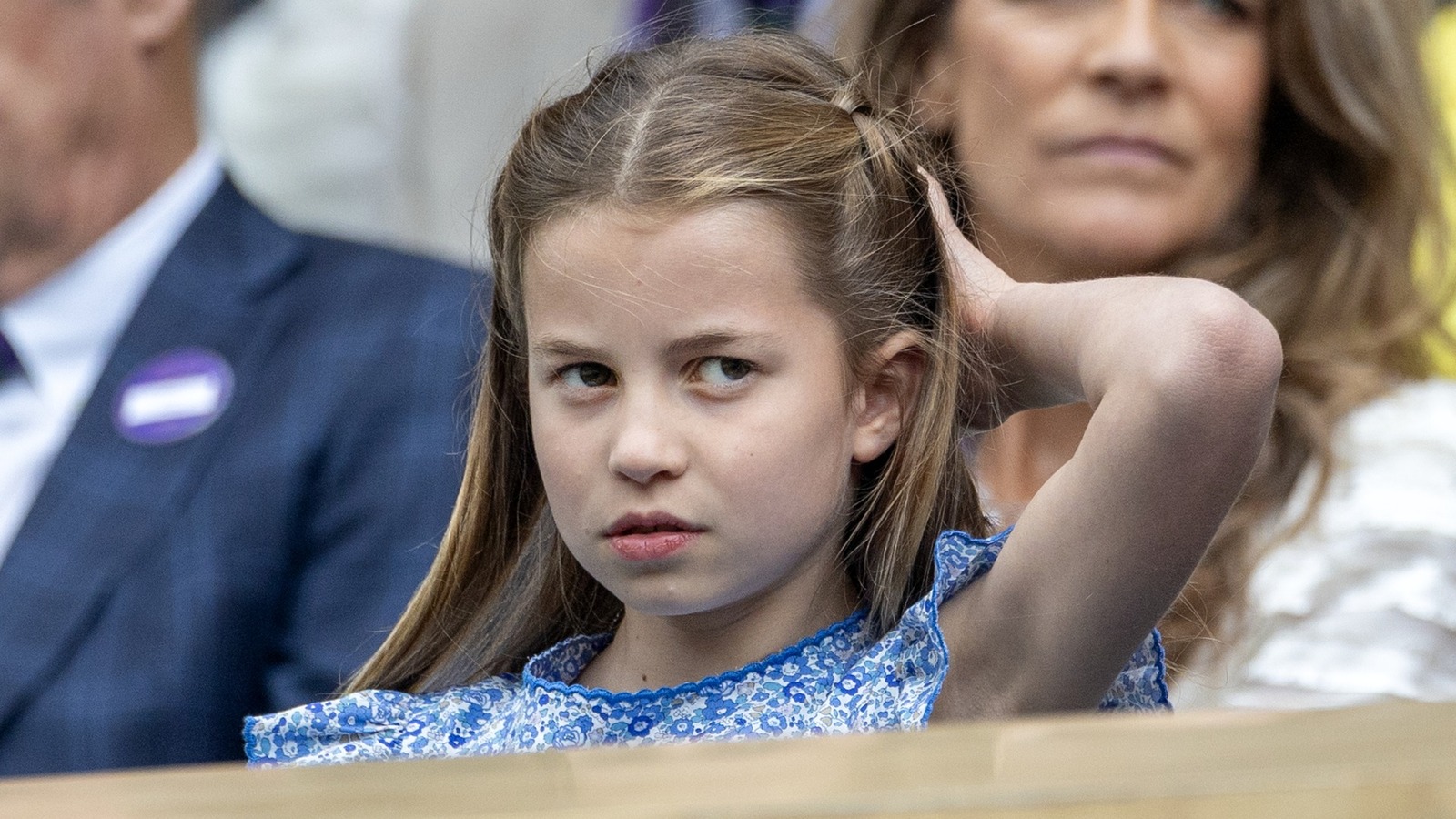 Princess Charlotte Flaunts Mom Kate Middleton's Good Hair Gene In 9th ...