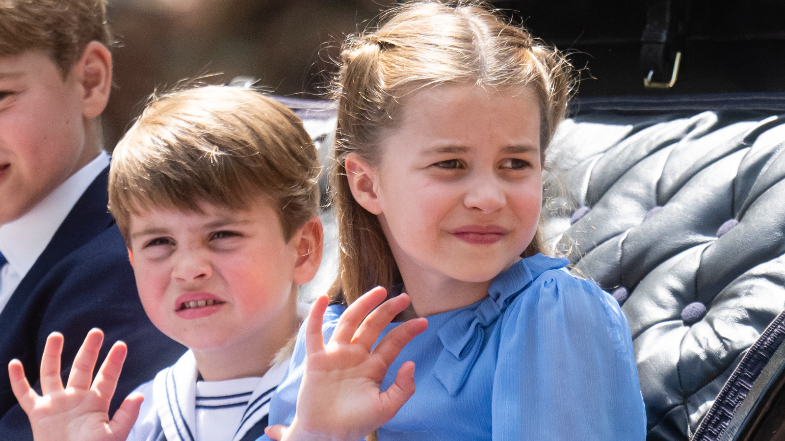 Princess Charlotte And Prince Louis' Adorable Interactions With Each Other