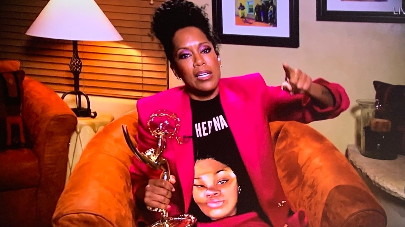 Regina King Makes A Powerful Fashion Statement At The Emmys