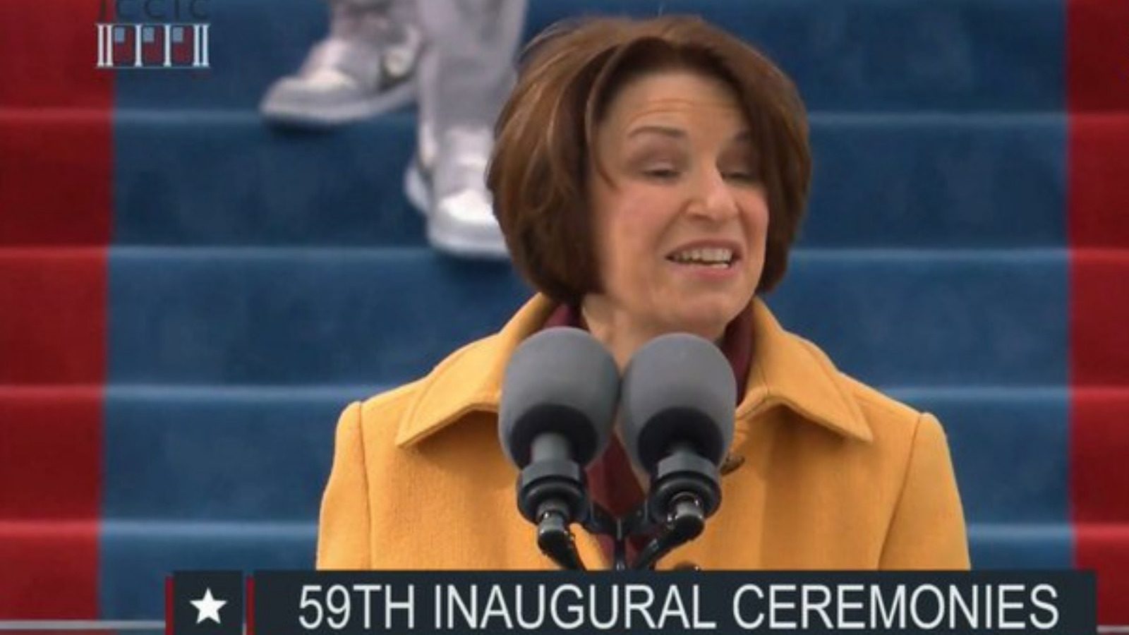 The Real Reason These Inaugural Attendee's Shoes Have The Internet Talking