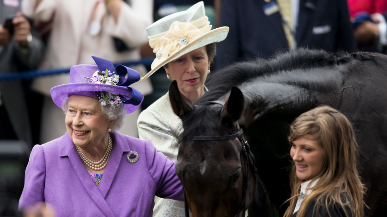 The Truth About Queen Elizabeth's Relationship With Princess Anne