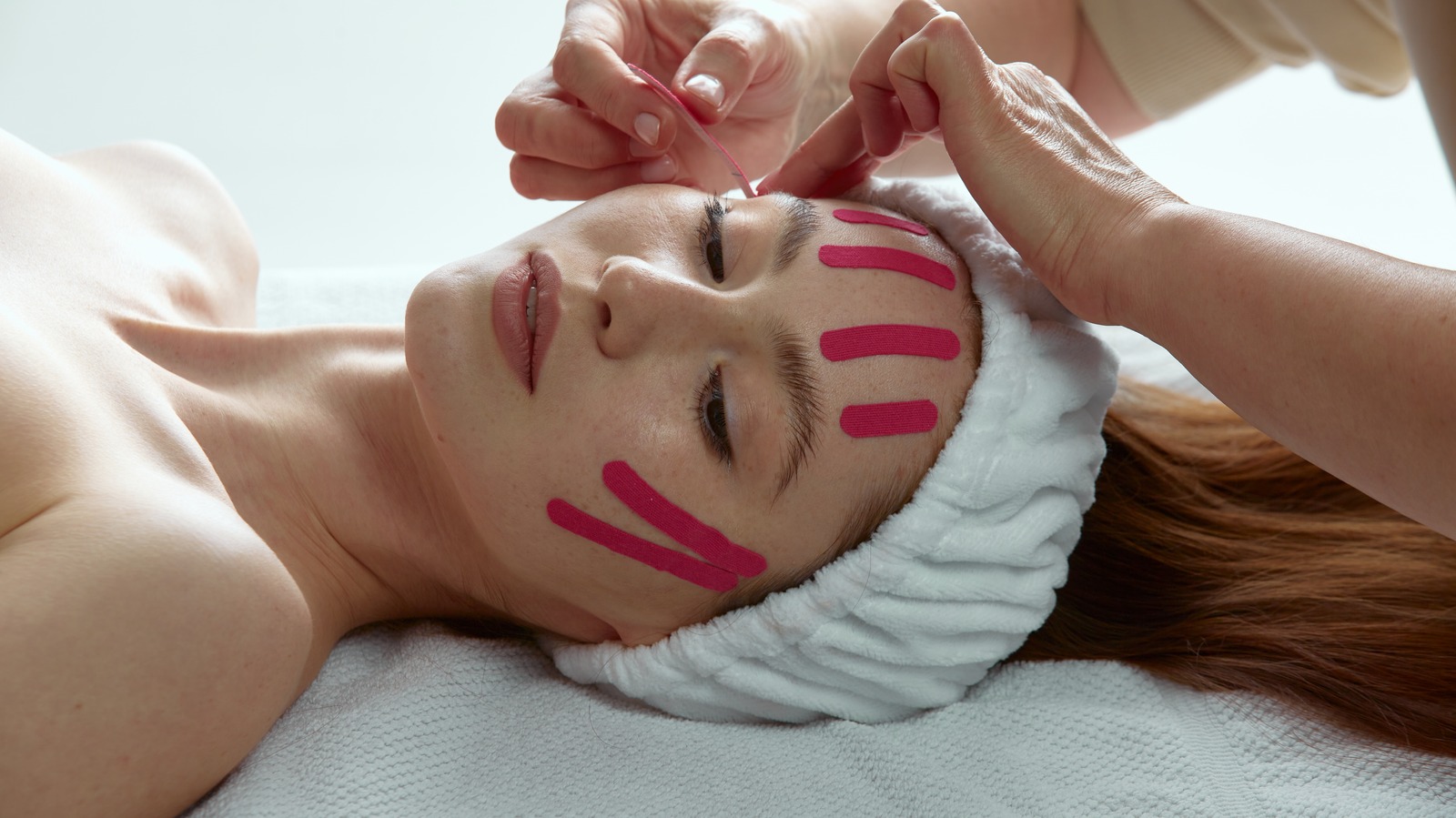 The Viral Face-Taping Trend Claims To Minimize Fine Lines, But It Might ...
