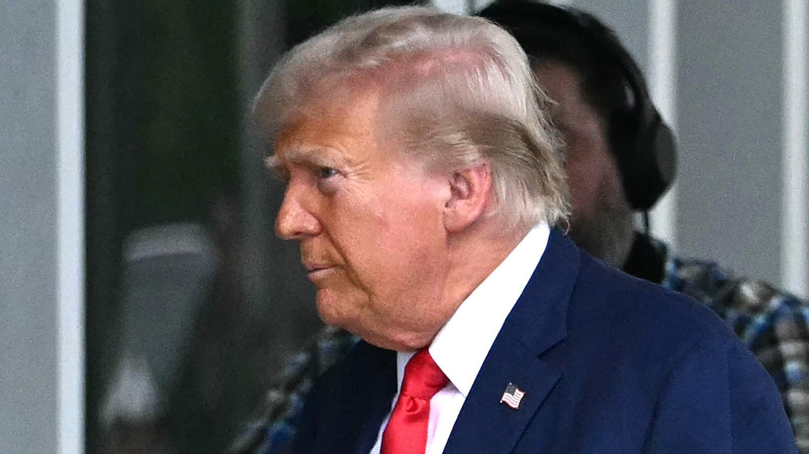 Trump Debuts Toned-Down Hair At Polls & We Think We Know How He Got His ...