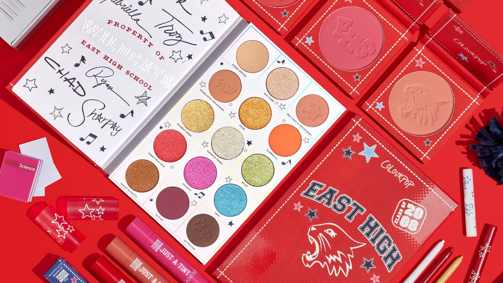 Types Of Looks You Can Create Using The ColourPop X High School Musical ...