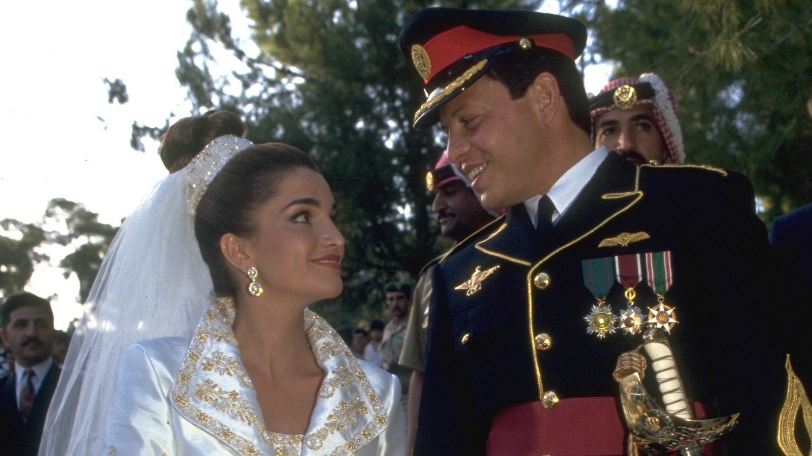 Queen Rania Wedding