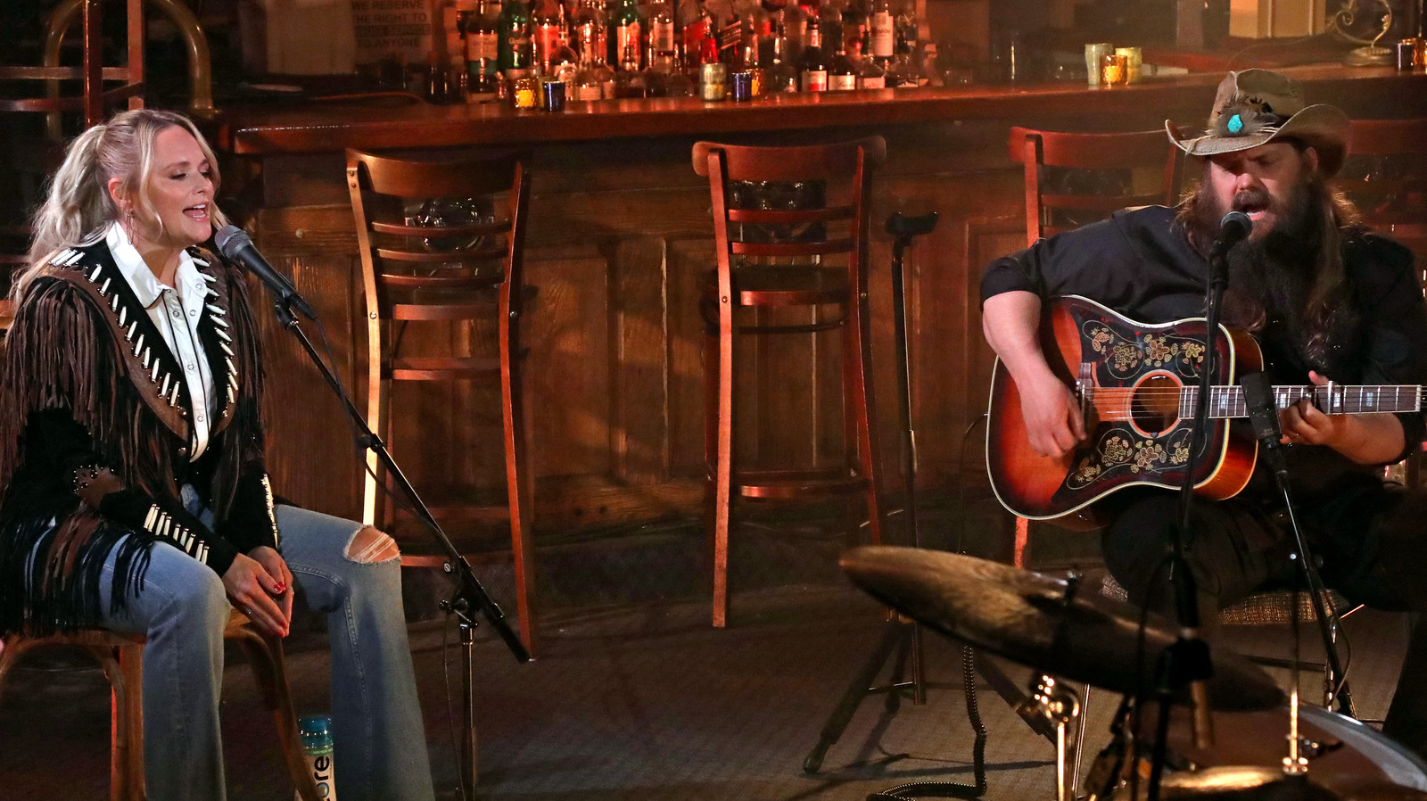 Why Chris Stapleton's Wife Got Replaced By Miranda Lambert At The ACMs