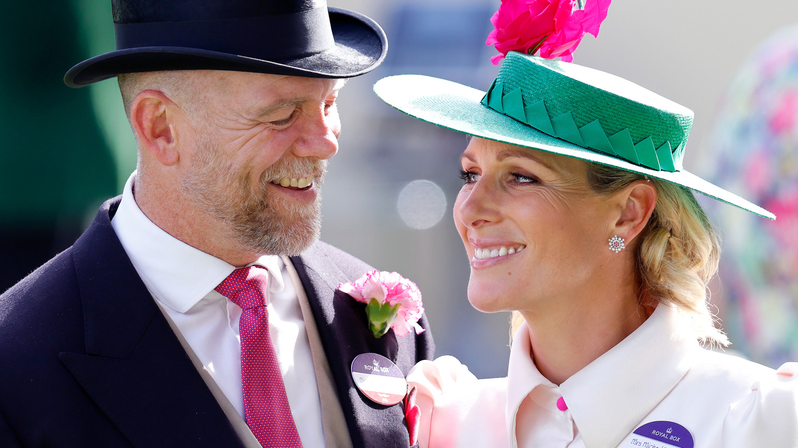 Zara And Mike Tindall Aren't Afraid Of Showing PDA